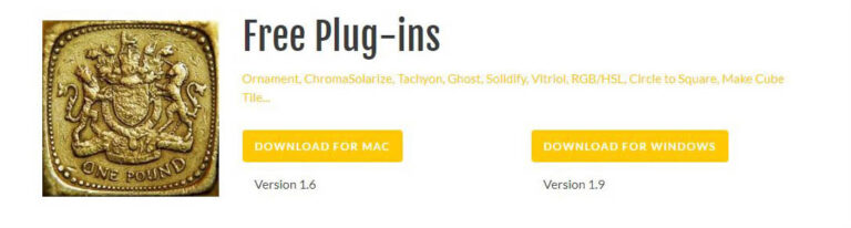 Flaming Pear Photoshop plugin (free package of effects)