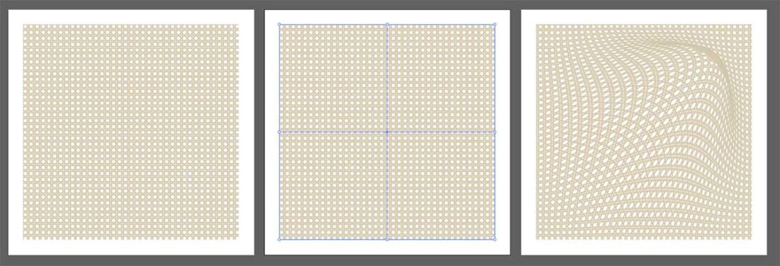How to use Envelope distort in illustrator (mesh grid)
