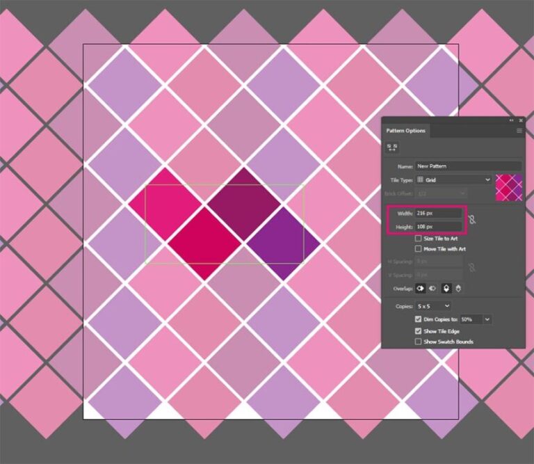 How to create a custom pattern in Illustrator